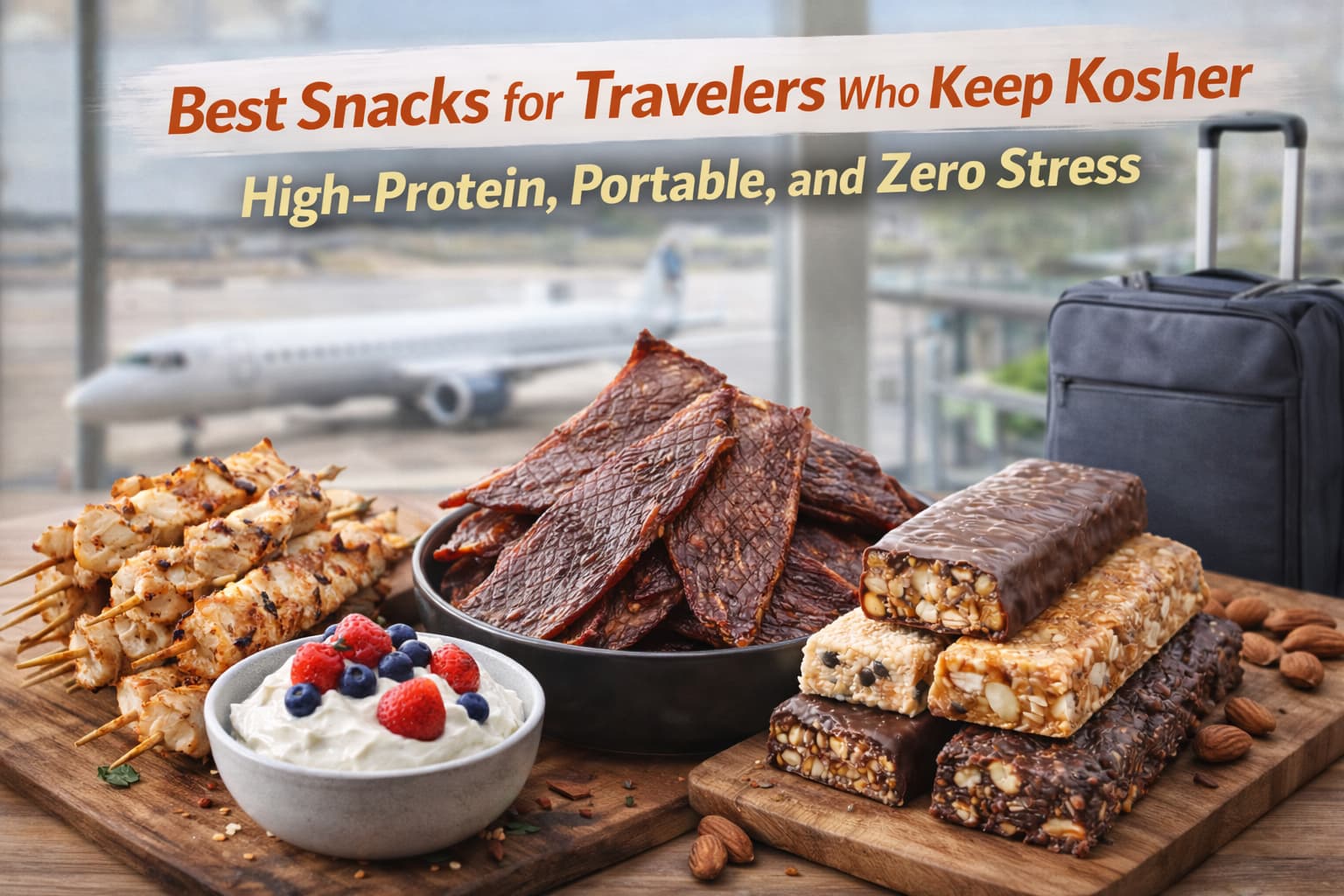 Best Snacks for Travelers Who Keep Kosher (High-Protein, Portable, and ...